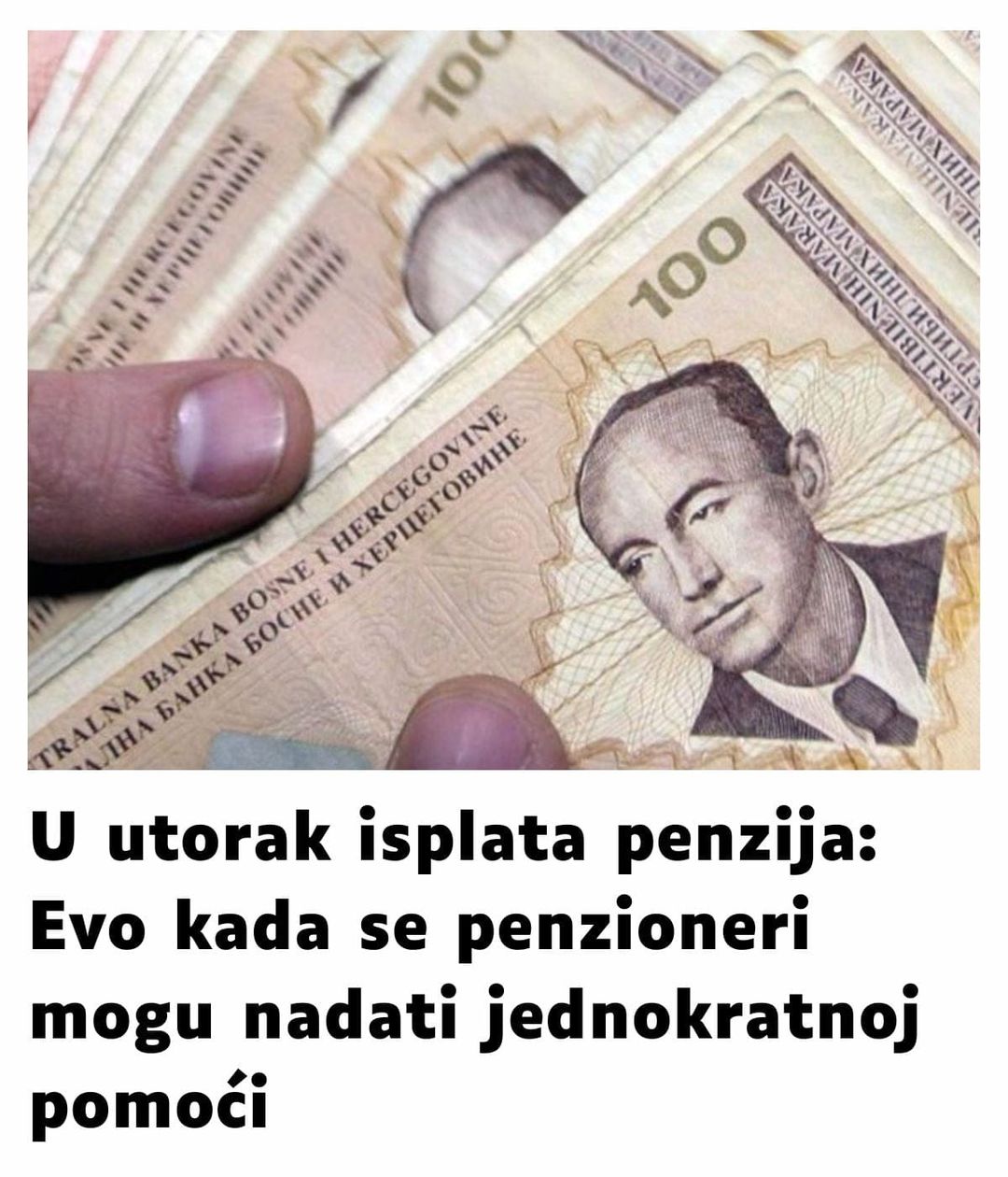 U utorak isplata penzija: Evo kada se penzioneri mogu nadati ...