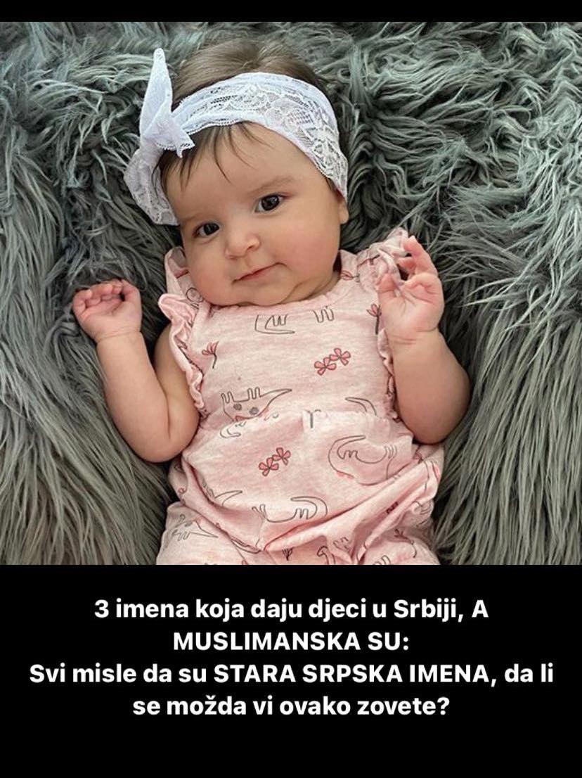 3 imena koja daju djeci u Srbiji, A MUSLIMANSKA SU: Svi misle da su STARA SRPSKA IMENA, da li se ...