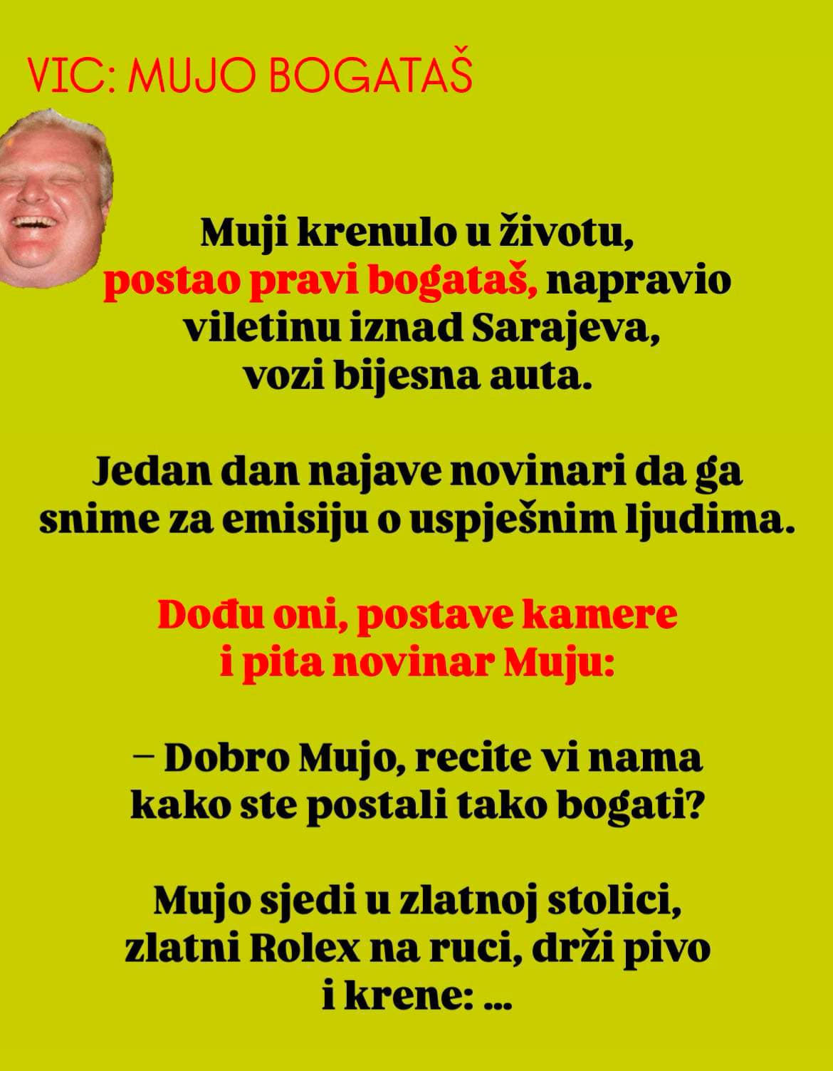 VIC DANA: MUJO POSTAO BOGATAŠ – Hamelj