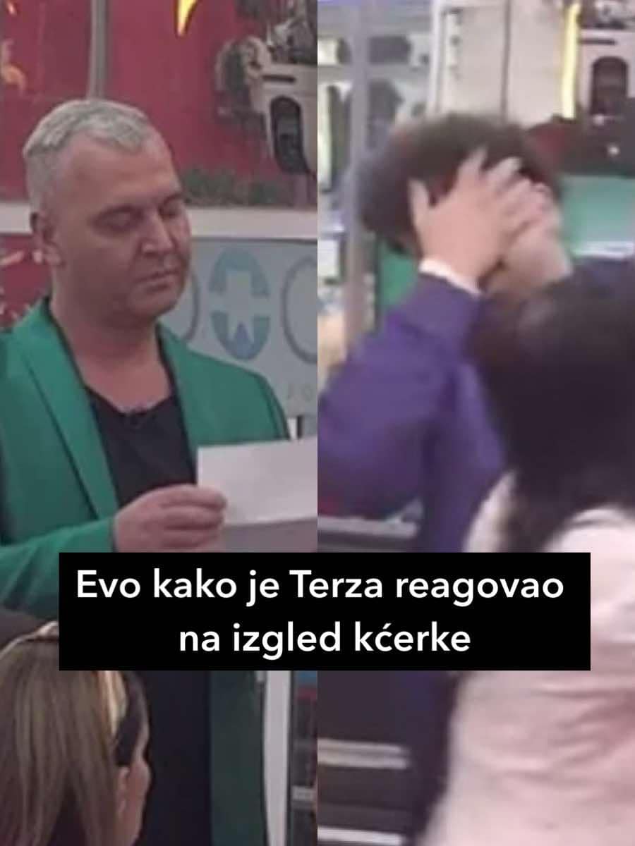 Evo kako je Terza reagovao na izgled kćerke – Hamelj