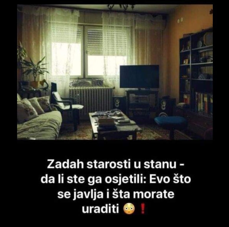 Zadah starosti u stanu: Evo zašto se javlja i kako ga se rešiti! – Hamelj