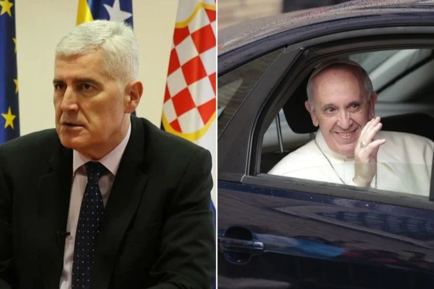 Kako je papa Franjo “postidio” Čovića: “Ja idem u Audiju A8 s aerodroma ...